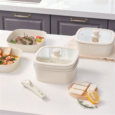 6중 코팅으로 눌지않는 세라믹 쿡웨어 세트 텀블벅 크리에이터를 위한 크라우드펀딩