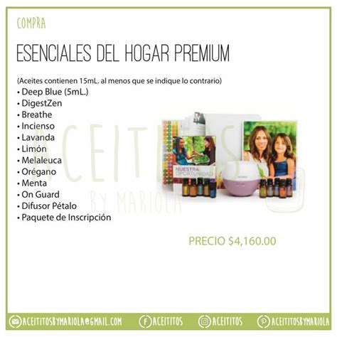 Compra Esenciales Del Hogar Premium Aceites Esenciales