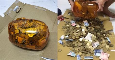 存錢神人是他！剖豬公「噴滿地錢海」數到手抽筋 曝儲蓄秘訣「要存50元！」 成功男人這麼做