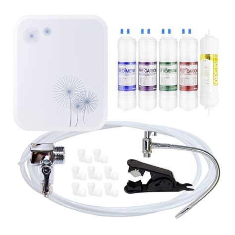 Fst Wp4hrw 고급형 Ro 4단 싱크탑 정수기필터 화이트diy세트 싱크탑diy셀프정수기필터4단정수기필터자가설치