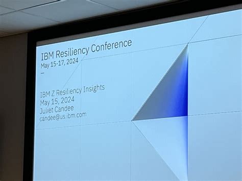 Ibmzresiliency2024 Resiliency Datev Ibmz Storage Datevbotschafter Datevambassador
