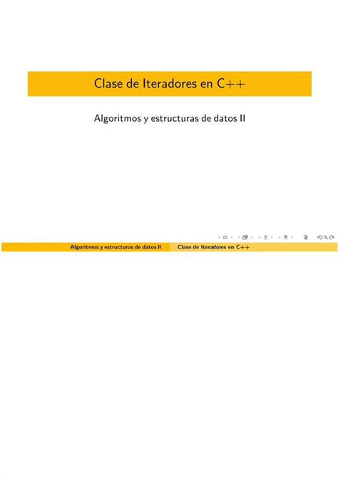 PDF Clase De Iteradores DOKUMEN TIPS