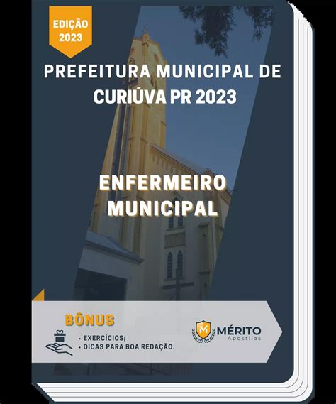 Apostila Enfermeiro Municipal Prefeitura De Curiúva Pr 2023