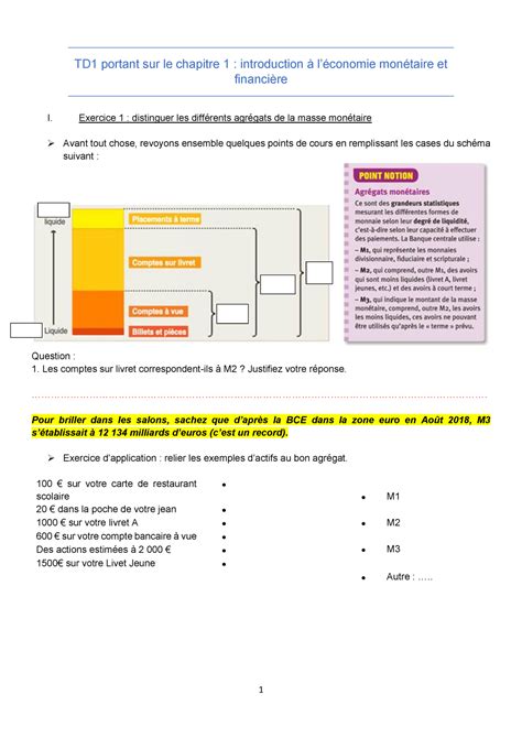 Td S3 Travaux Pratiques Au Semestre 3 En économie Madame Gouverneur Warning Tt Undefined