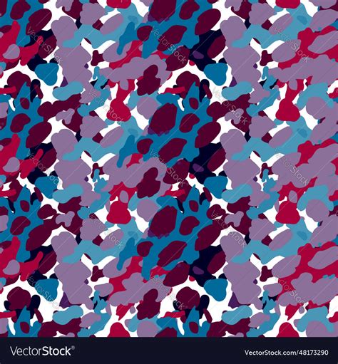 Creative Abstract Leopard Skin Seamless Pattern Vector Image