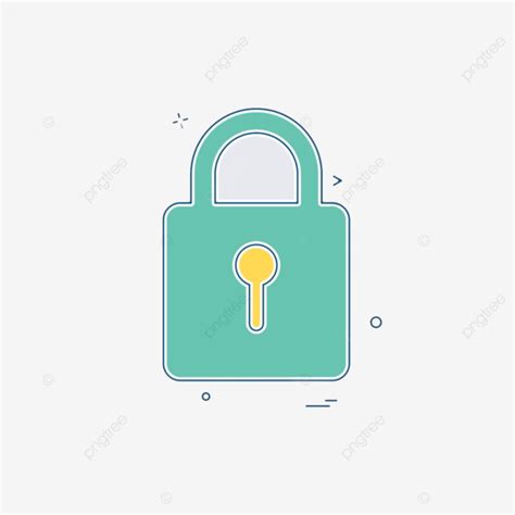 Keyhole Lock Vector Png Images Keyhole Lock Safe Icon Vector Design Concept Secure Button