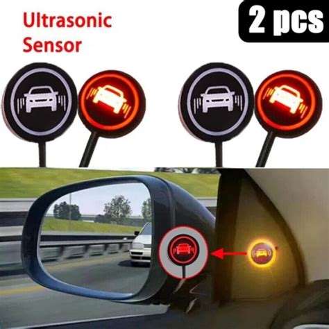 Car Blind Spot Radar Detection System Car Signal Lamp Warning Light Alarm Safety Driving