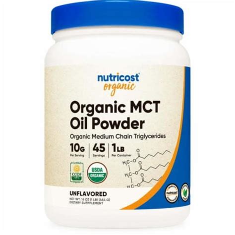 Organic MCT Oil Powder Power Up Your Low Carb Lifestyle 1 Ct 1 Lb QFC