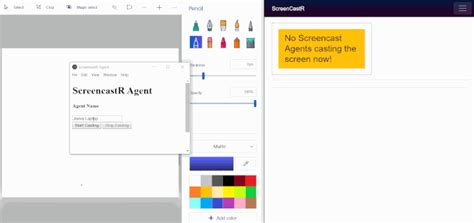 Screencastr Simple Screen Sharing App Using Signalr Streaming