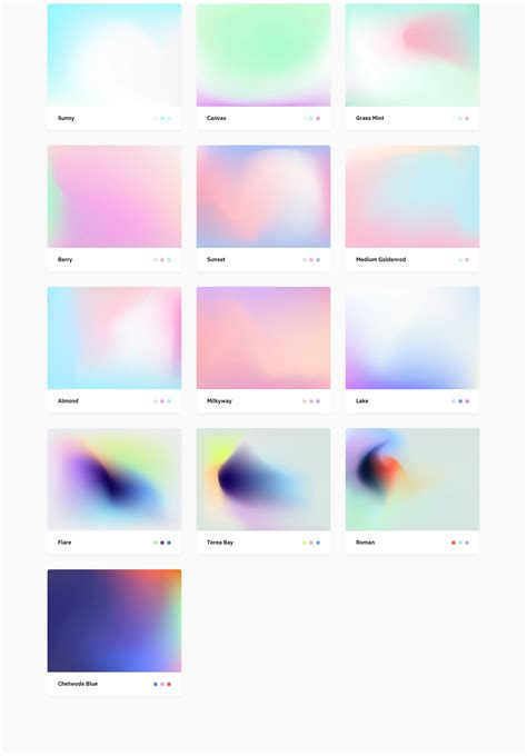 Free Mesh Gradients Collection On Behance Web Layout Design Website