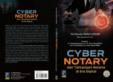 Resensi Buku Cyber Notary Dan Tantangan Notaris Di Era Digital Notary News