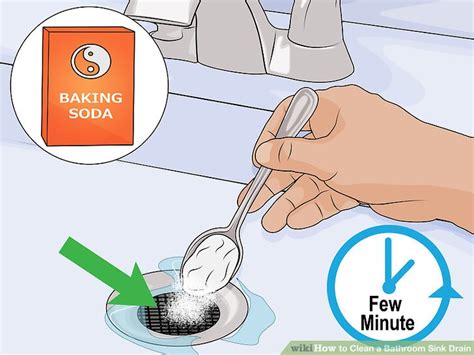 Ways To Clean A Bathroom Sink Drain WikiHow