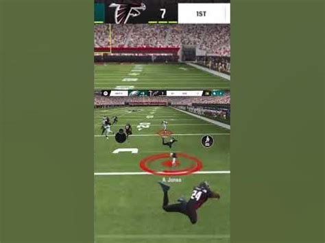Madden mobile 23 read option touchdown run #eagles #shorts #skimasktheslumpgod #falcons - YouTube