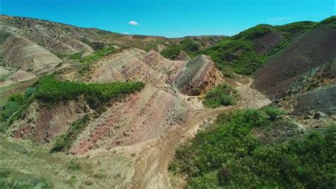 ფერადი მთები გარეჯის იოანე ნათლისმცემლის მონასტრის მახლობლად Youtube