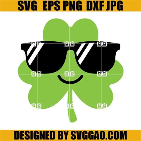 Clover Mandala Svg St Patricks Day Svg Shamrock Mandala Svg