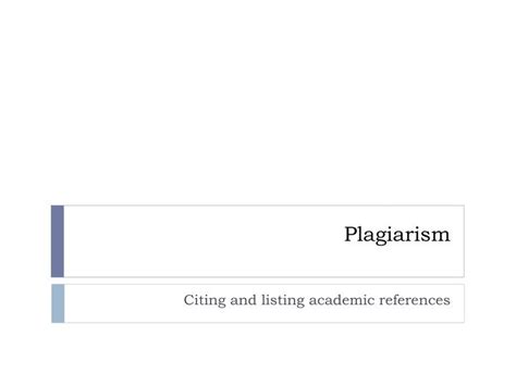 PPT Plagiarism PowerPoint Presentation Free Download ID