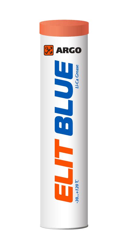 Синяя пластичная смазка ARGO Elit Blue EР2 в тубе 370 гр — купить