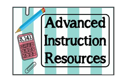 Contributor Advanced Instruction Resources