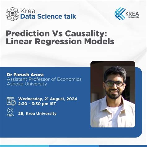 A Talk On Linear Regression Models By Dr Parush Arora