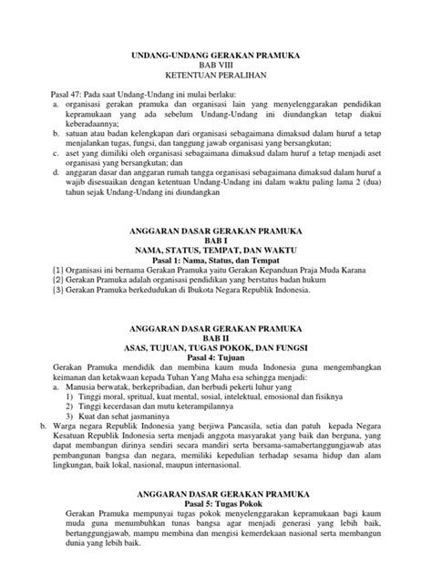 Ad And Art Gerakan Pramuka Pdf