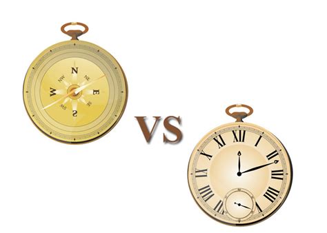 The Compass Vs The Clock Put First Things First The Voice Blog