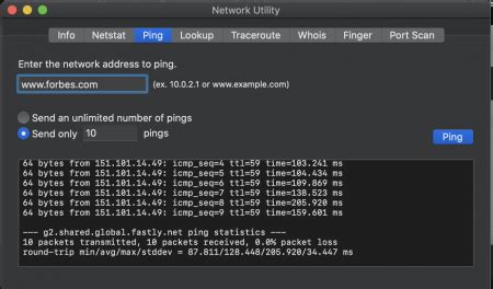 How To Test Network Connectivity On A Mac Oddee