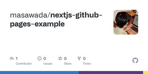 Github Masawadanextjs Github Pages Example
