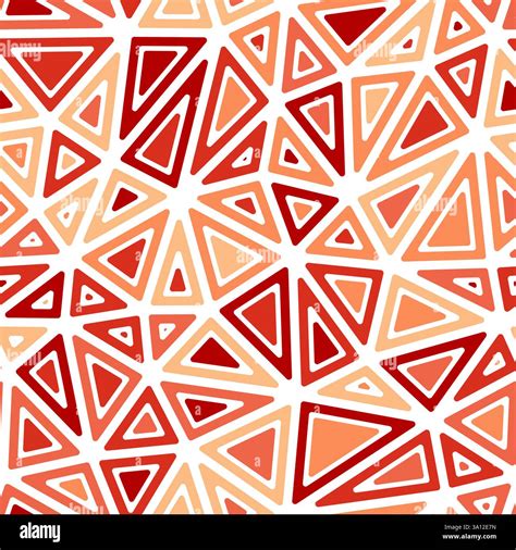 Triangles Pattern Rounded Solid Shapes In Frames Large Triangles Size