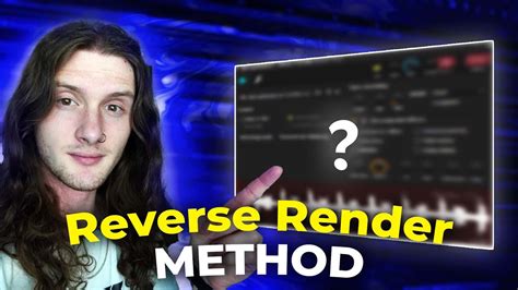 How To Make Accents And Phrases Using The Reverse Render Method Youtube