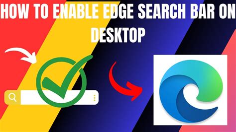 How To Enable Microsoft Edge Search Bar In Windows 10 2024 YouTube