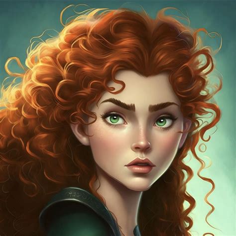 Aesthetic Wallpaper Realistic Disney Princess Merida From Brave Artofit