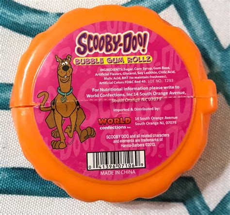 Scoobyaddicts Blog My Scooby Stuff Day 123 Scooby Bubble Gum Rolls