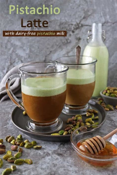 Easy Pistachio Latte Recipe Homemade Savory Spin