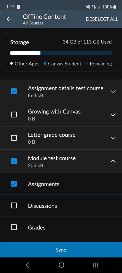 Offline Support In Canvas Mobile Apps Instructure Community 579634