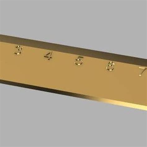 📏 Ruler・free Stl File For ・cults