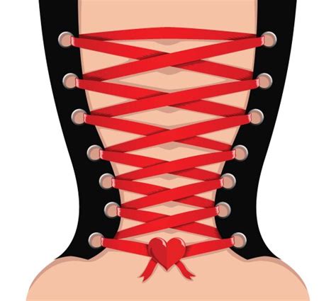 Corset Royalty Free Vector Image Vectorstock