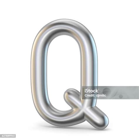 금속 알파벳 기호 레터 Q 3d 3차원 형태에 대한 스톡 사진 및 기타 이미지 3차원 형태 강철 곡선 Istock