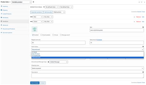 Woocommerce Products Stock Status Products That Were Discontinued