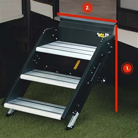 Lippert Components 678031 Manual Fold Up Steps 46 Off