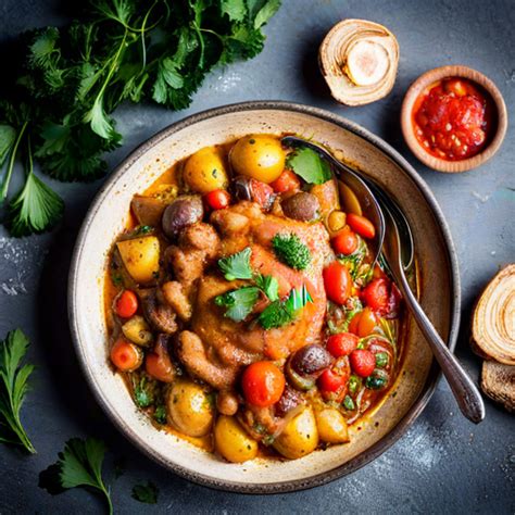 Vegetable Tagine Recipe Cookaifood