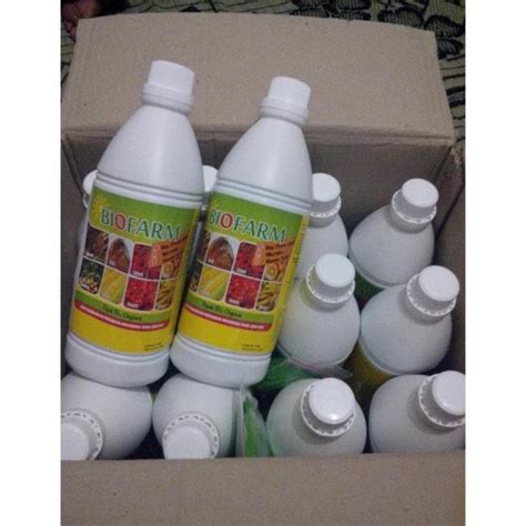 Jual Pupuk Organik Cair Biofarm 1 Liter Plus Booster Murmer L Shopee