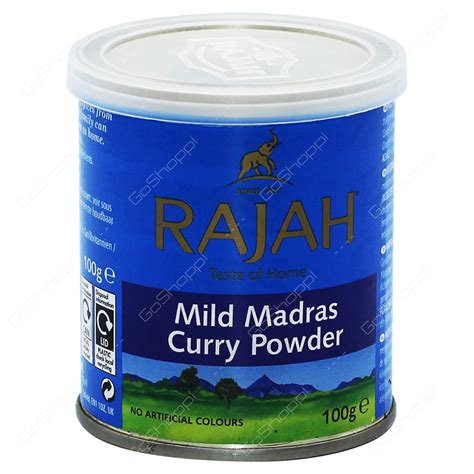 Rajah Mild Madras Curry Powder 100g Buy Online