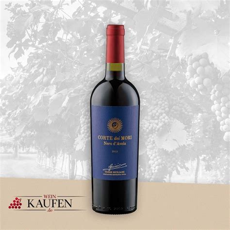 Nero D Avola Etichetta Blu Sicilia DOC Corte Dei Mori