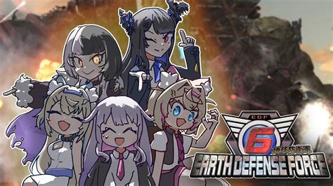 【earth Defense Force 6】adf Adf Adf Holoadvent Youtube