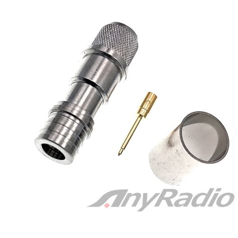 Коаксиальный вч разъем Qma штекер Male папа обжимной на кабель 8d Fb купить в Москве