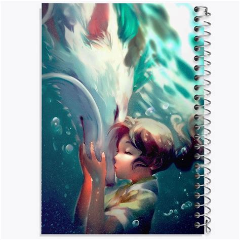 قیمت و خرید دفتر نقاشی 50 برگ خندالو مدل چیهیرو و هاکو انیمه شهر اشباح