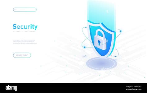 Security White Poster Vector Stock Vector Image And Art Alamy