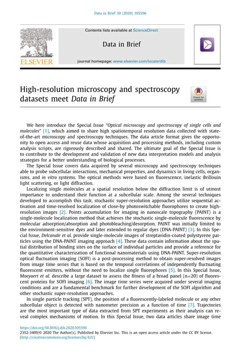 Pdf High Resolution Microscopy And Spectroscopy Datasets Meet Data In