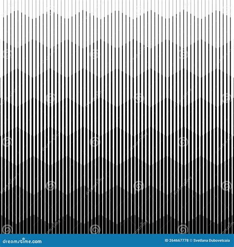 Geometric Seamless Border Gradient Pattern Halftone Linear Texture