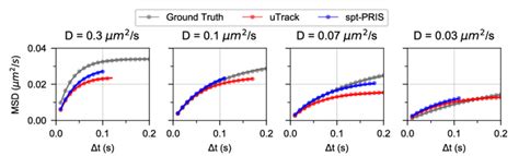 simulation validation on confined diffusion with different diffusion